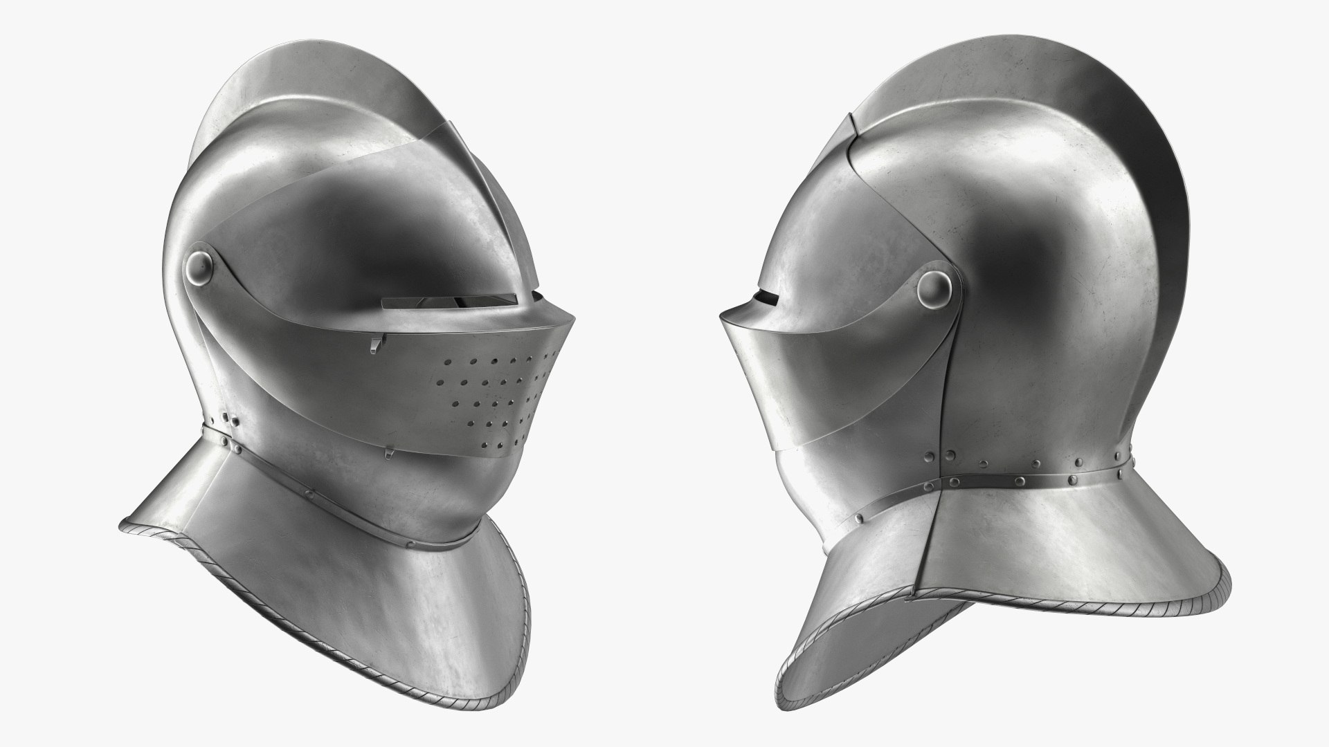 Medieval Knight Helmet Model - TurboSquid 2388653
