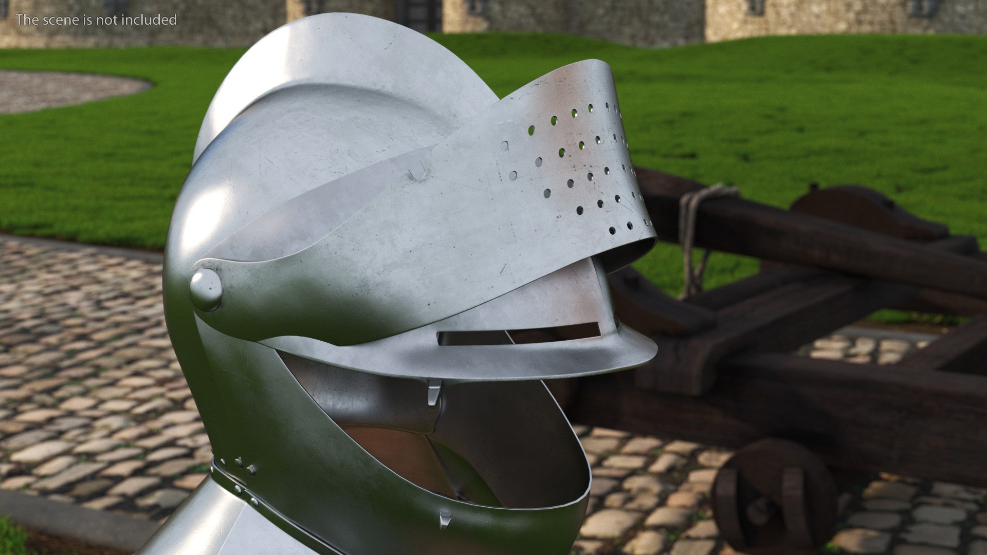 Medieval Knight Helmet Model - TurboSquid 2388653