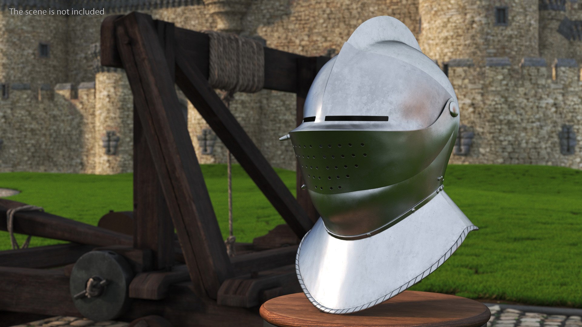 Medieval Knight Helmet Model - TurboSquid 2388653