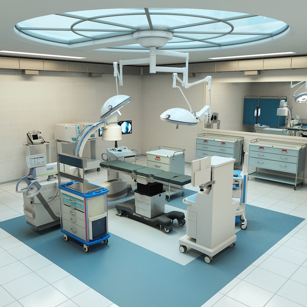 3d model medical operating room