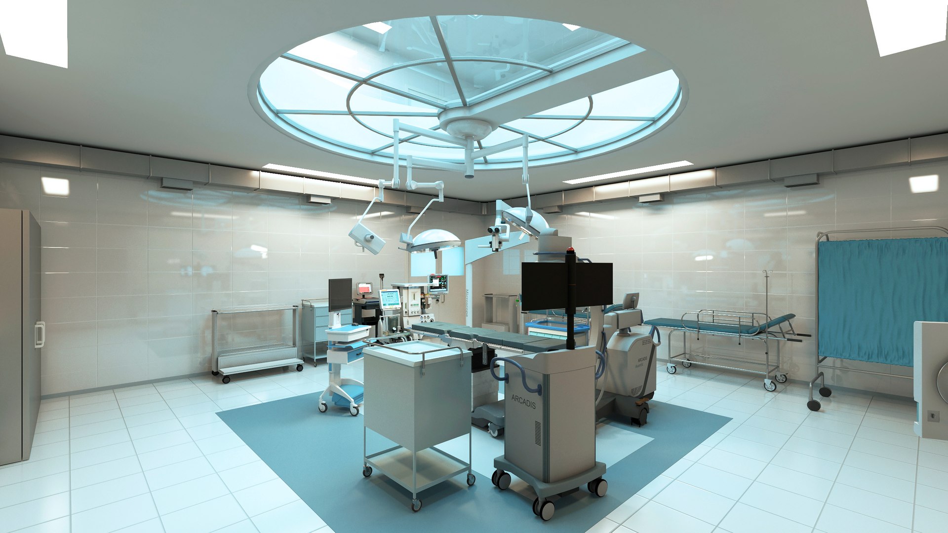 3d Model Medical Operating Room