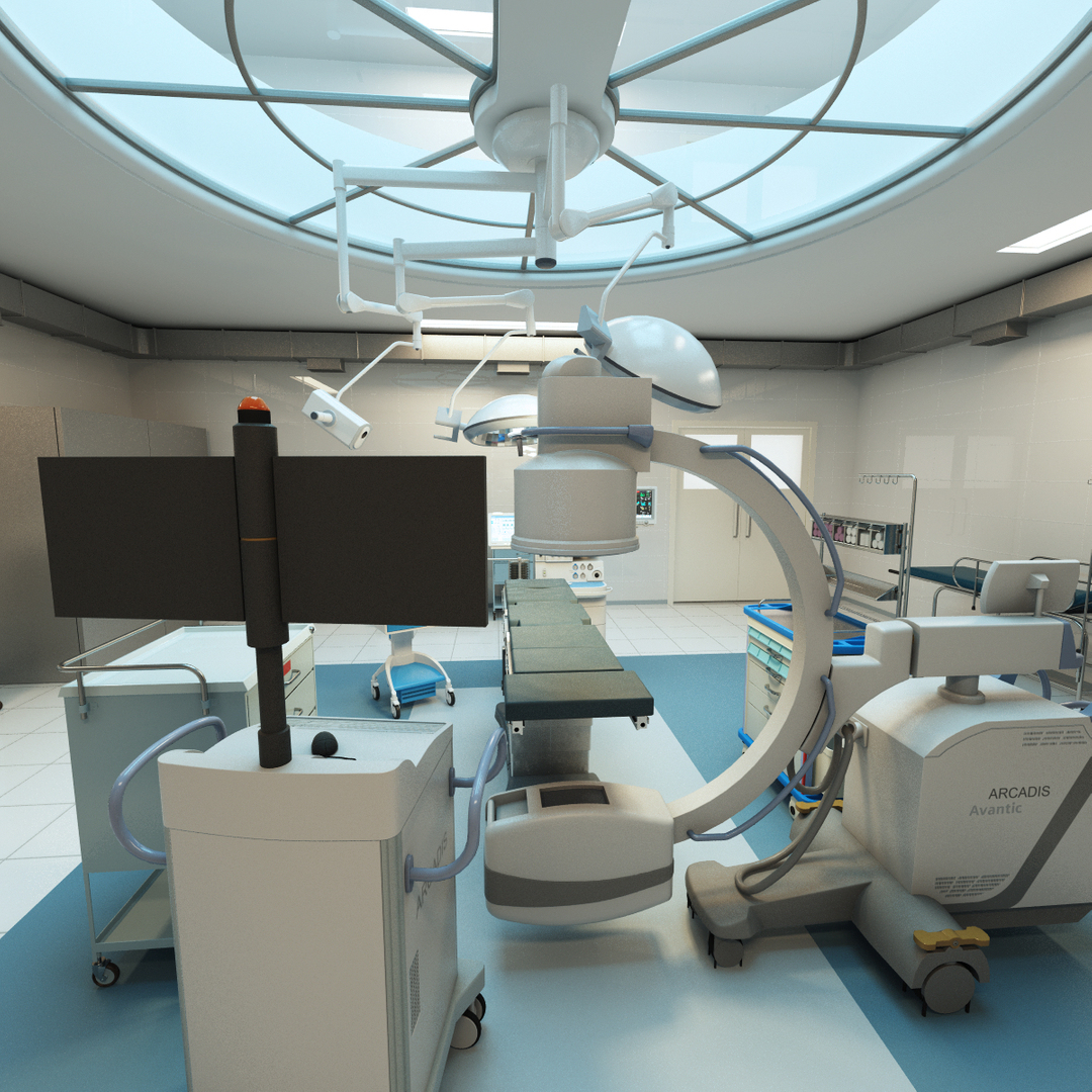 3d model medical operating room