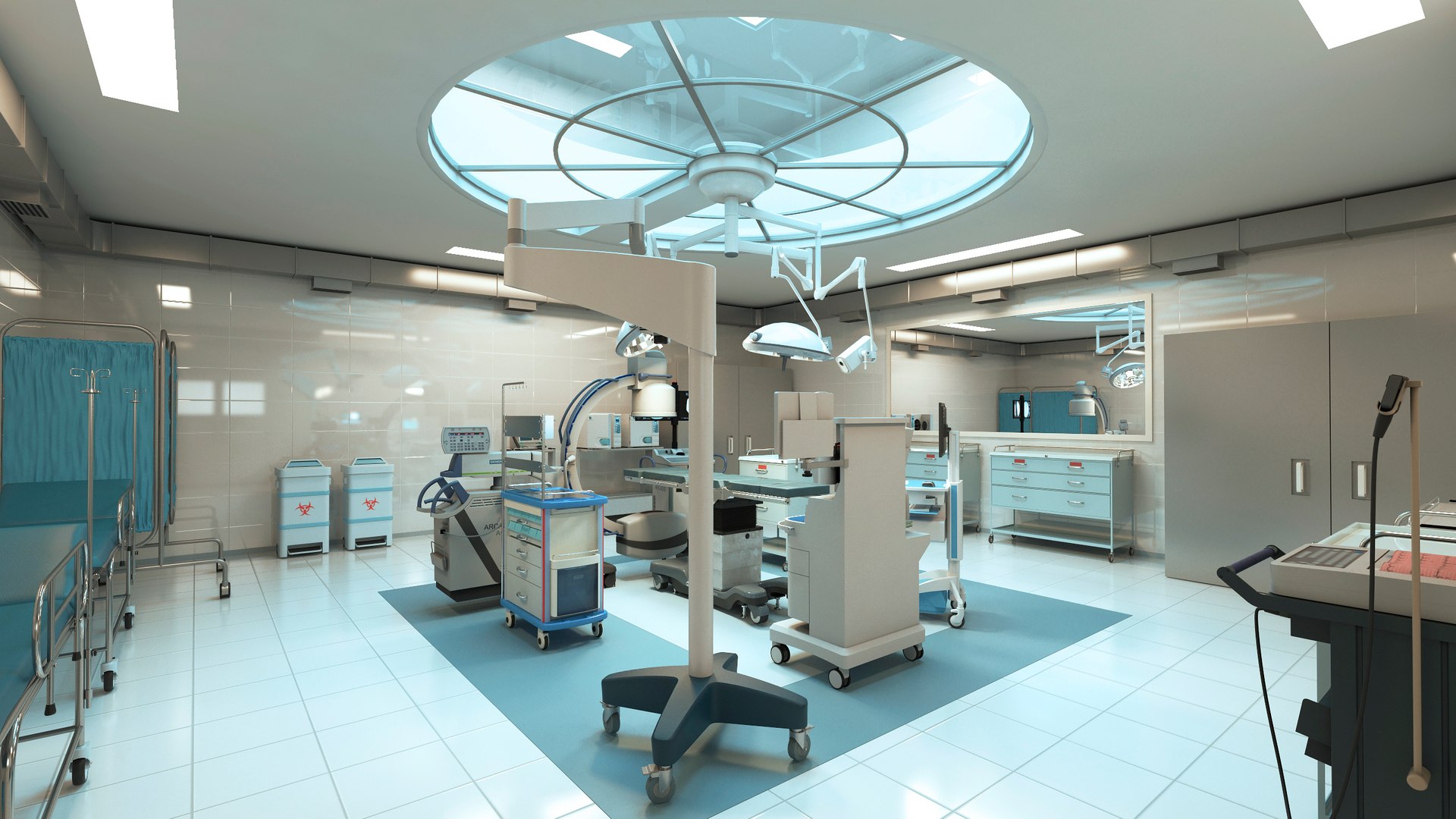 3d Model Medical Operating Room