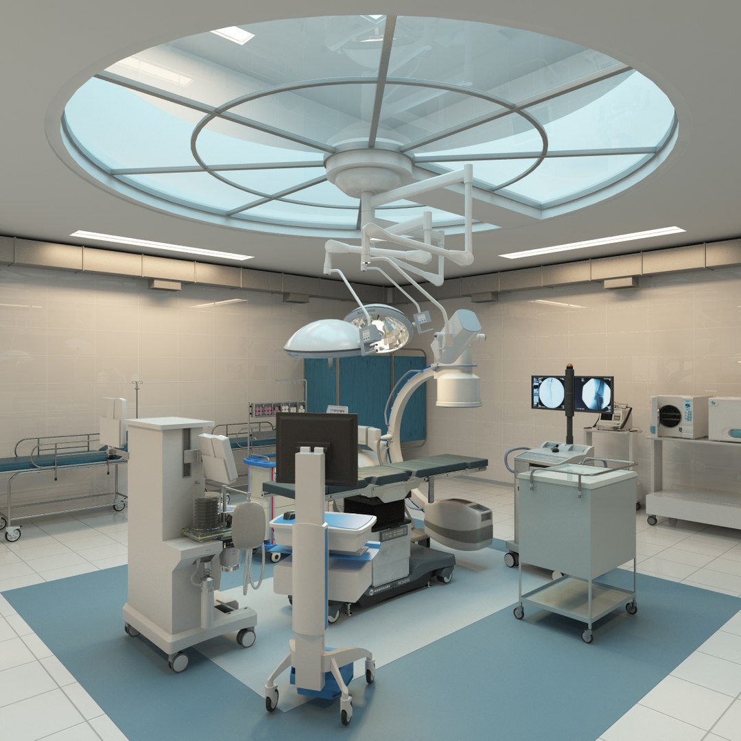3d model medical operating room