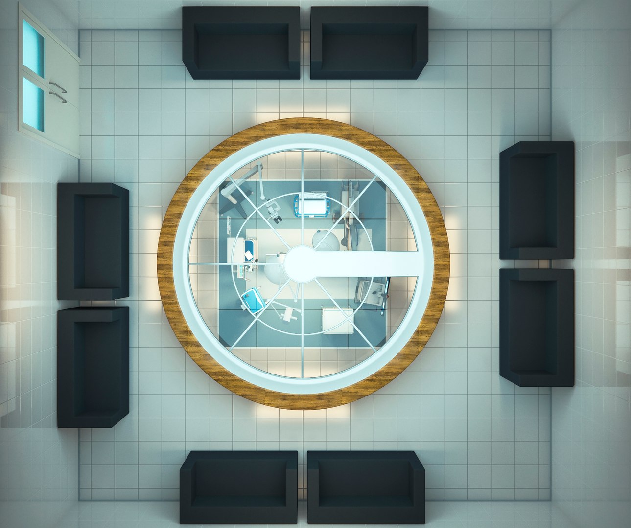 3d Model Medical Operating Room