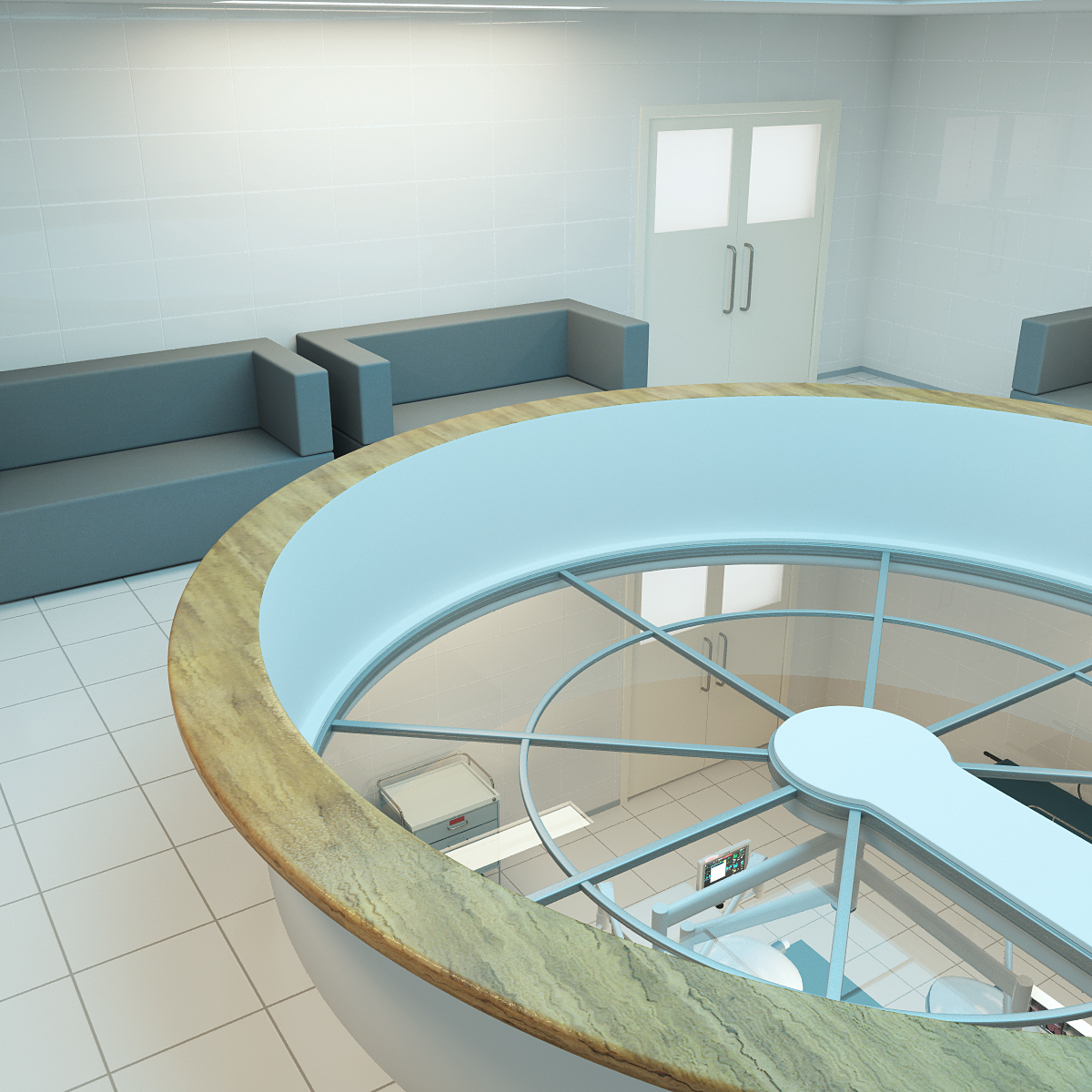 3d model medical operating room