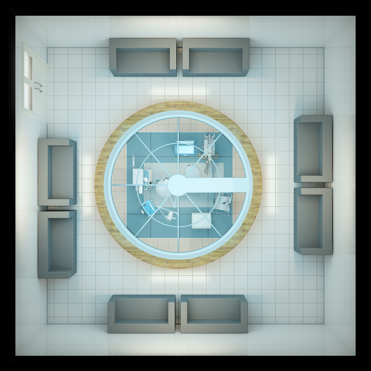 3d model medical operating room