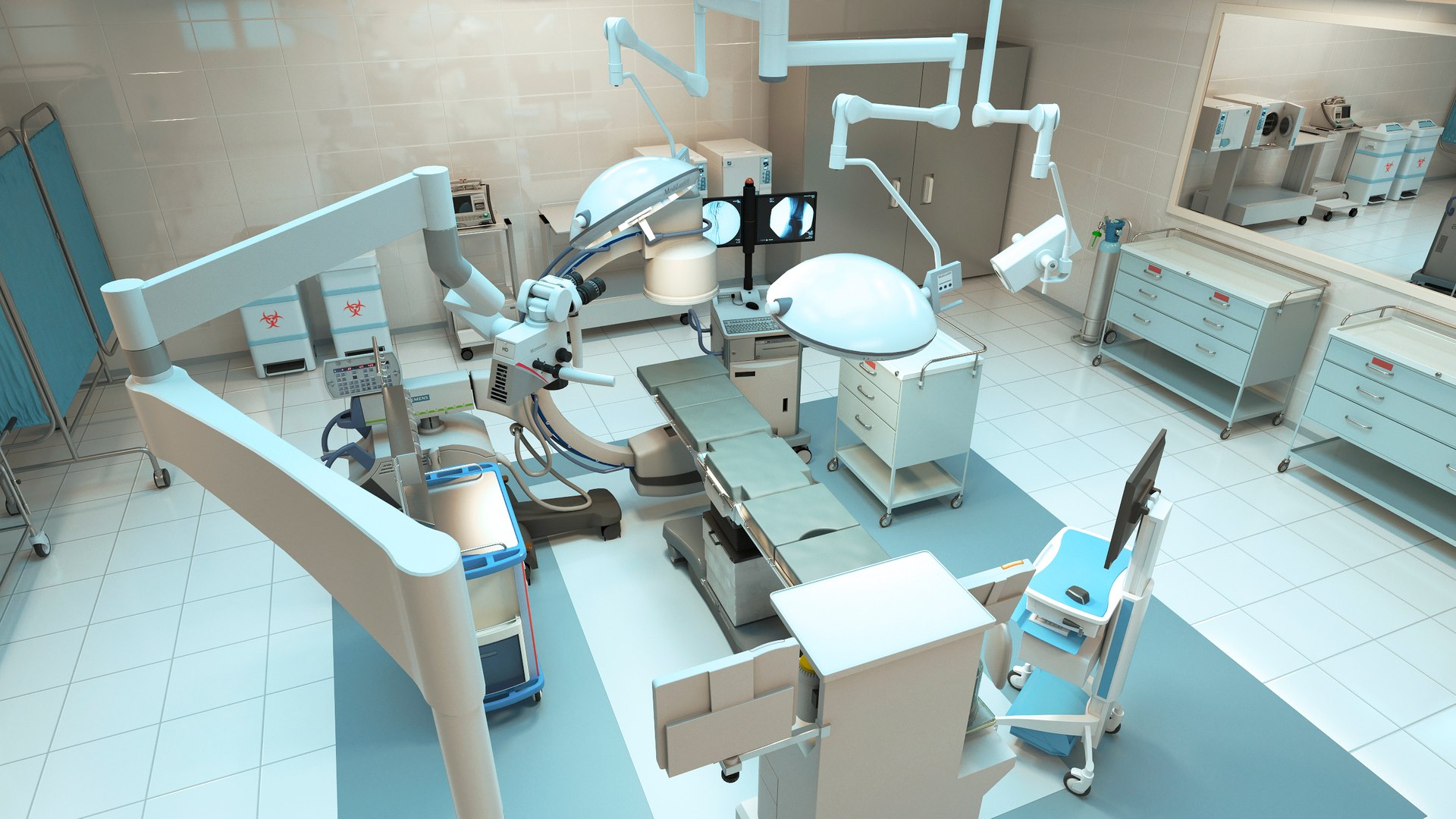 3d Model Medical Operating Room