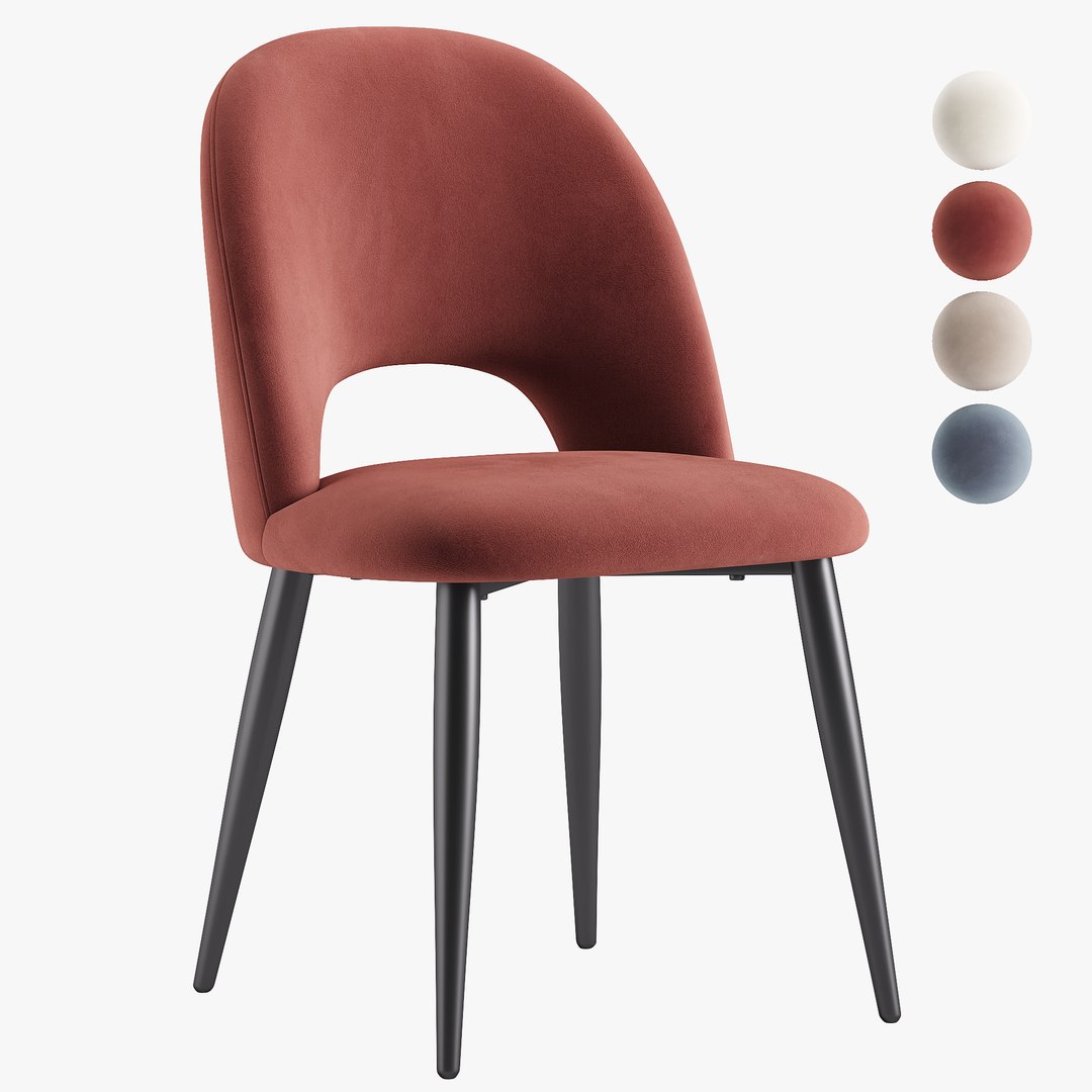 Rachel Dining Chair 3D Model - TurboSquid 2412330