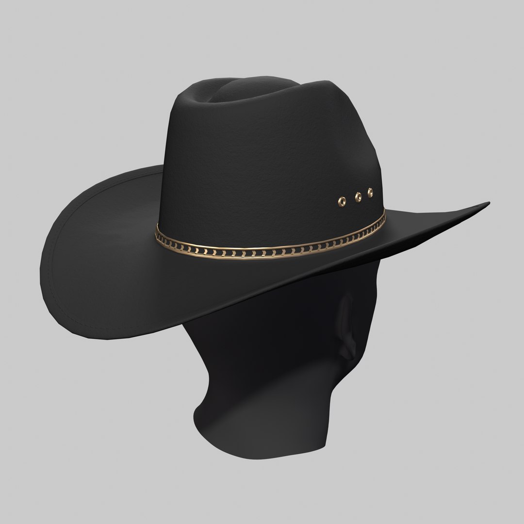 Cowboy Hat 3D model - TurboSquid 2116482
