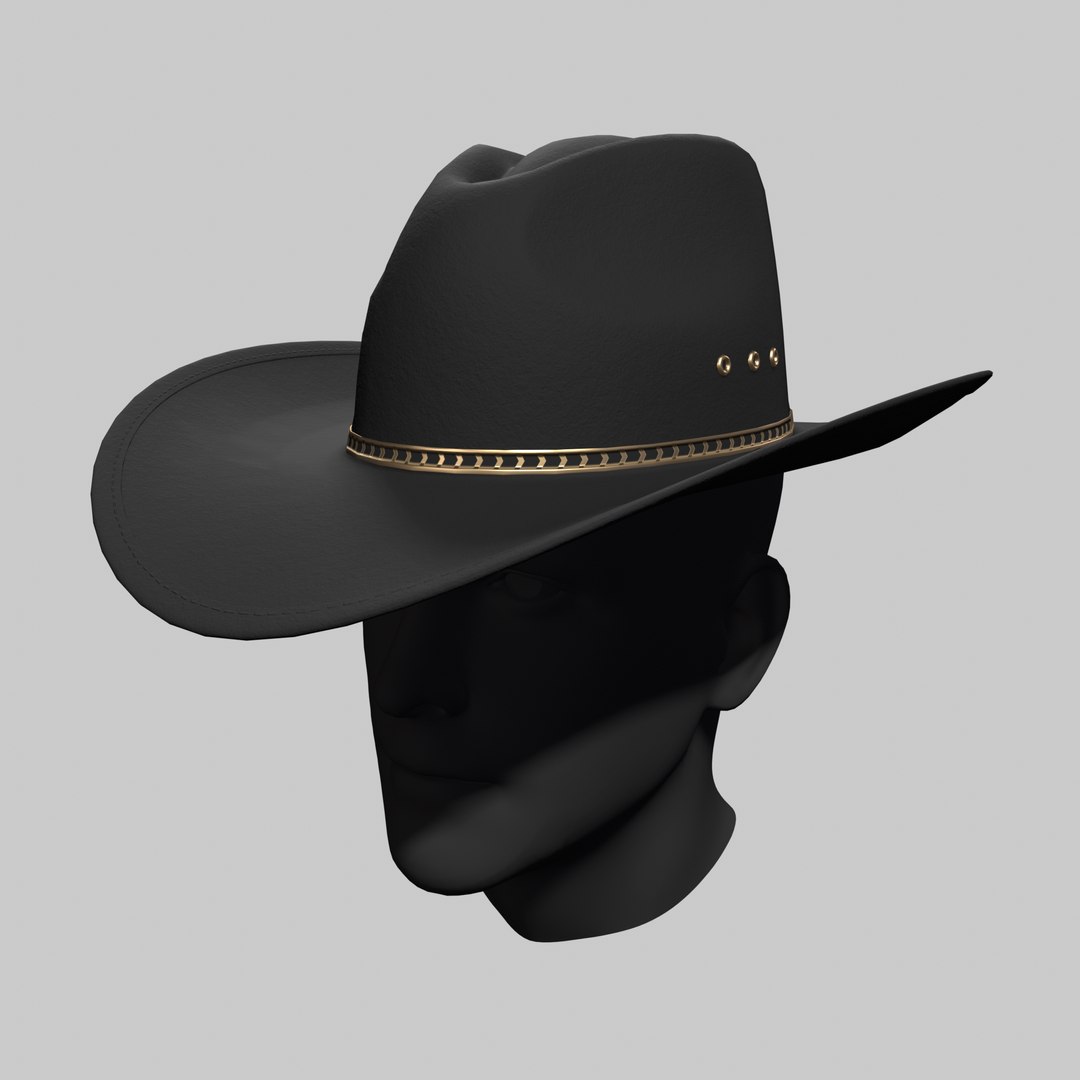 Cowboy Hat 3D model - TurboSquid 2116482