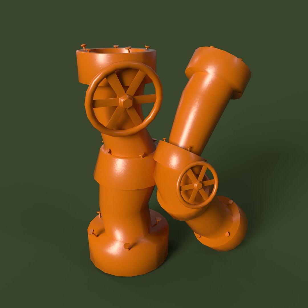 Font Letter K 3D Model - TurboSquid 1548501