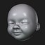 Baby Head 3d Max