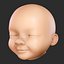 Baby Head 3d Max
