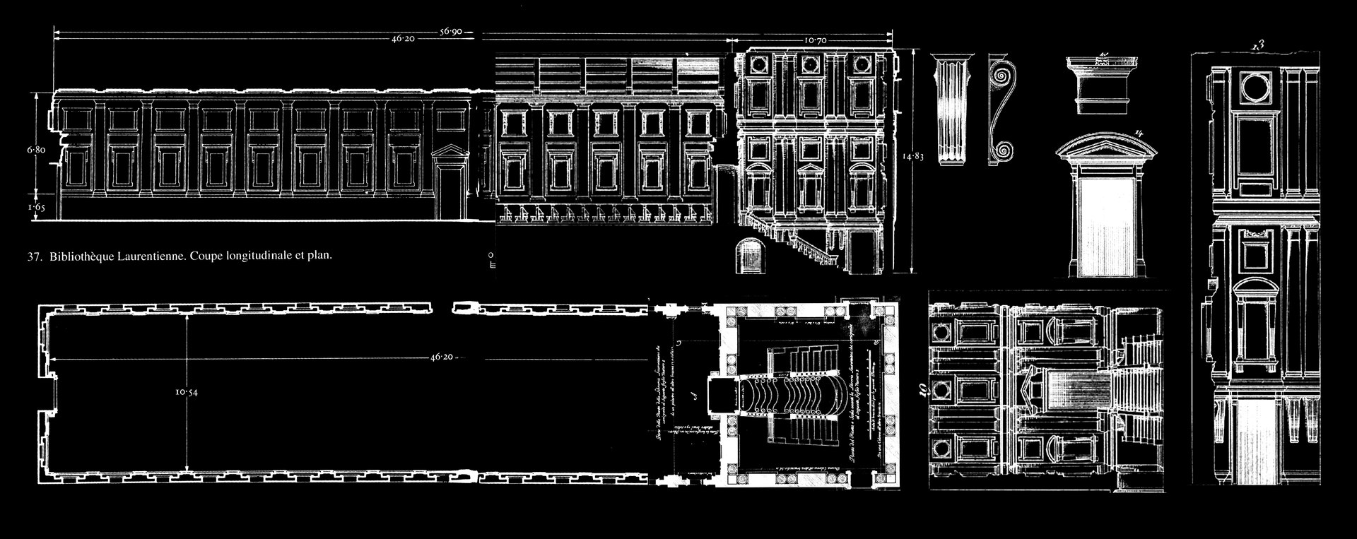 3D Michelangelo s Laurentian Library in Florence model - TurboSquid 1909235