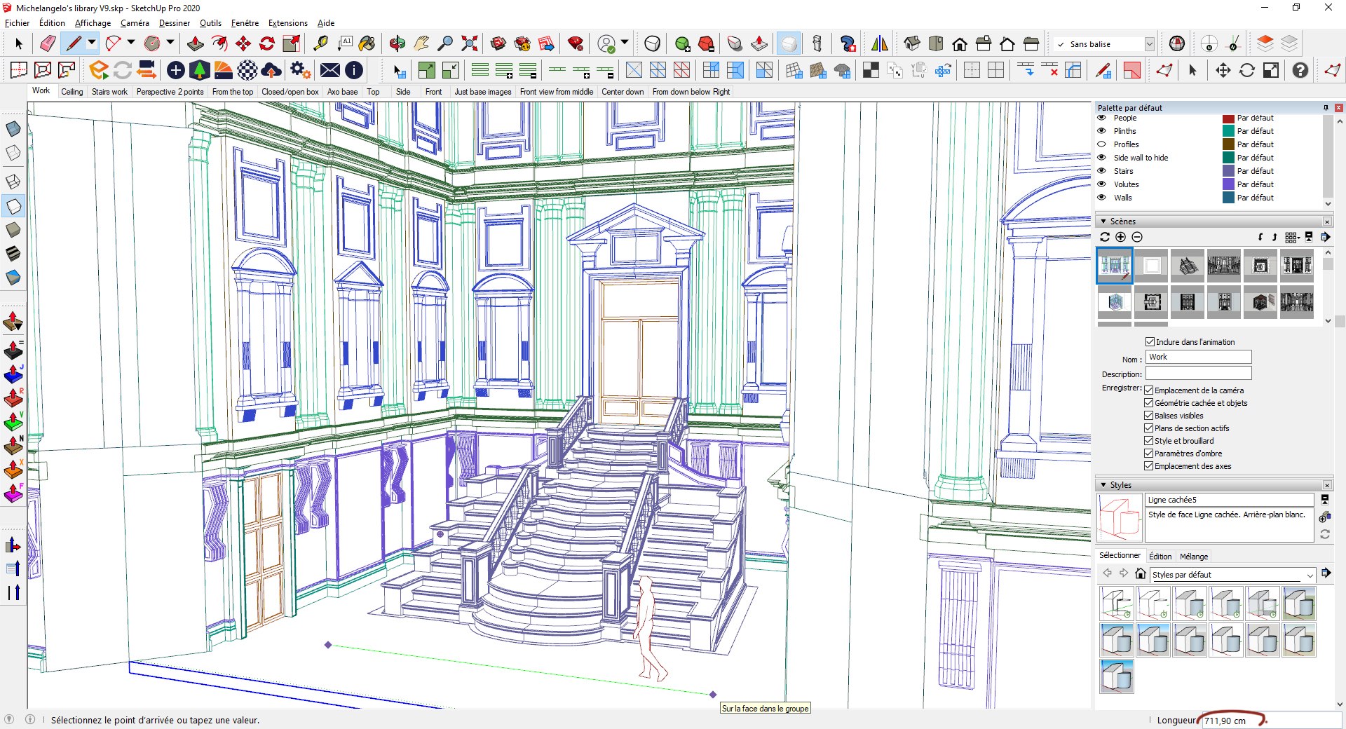 3D Michelangelo s Laurentian Library in Florence model - TurboSquid 1909235