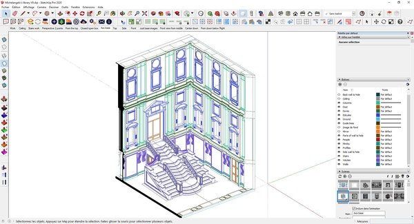 3D Michelangelo s Laurentian Library in Florence model - TurboSquid 1909235