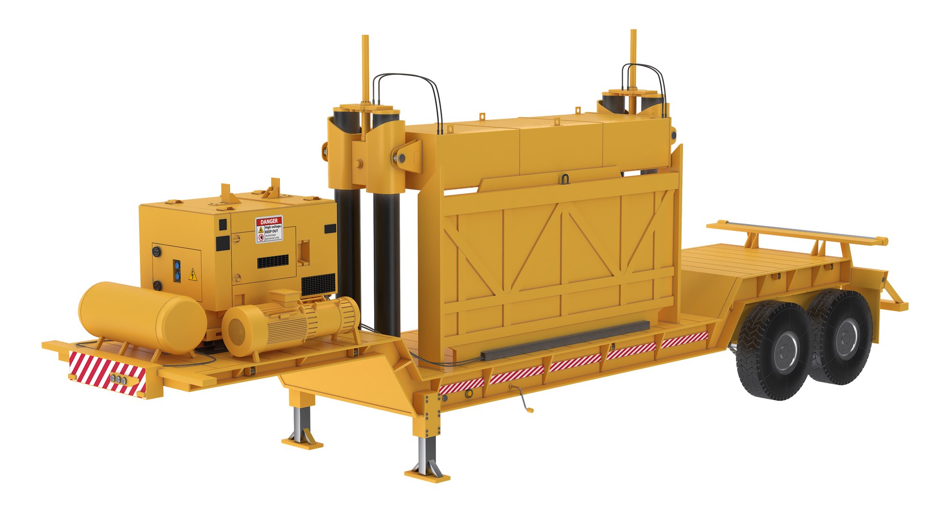 3D Portable Car Crusher - TurboSquid 2302254