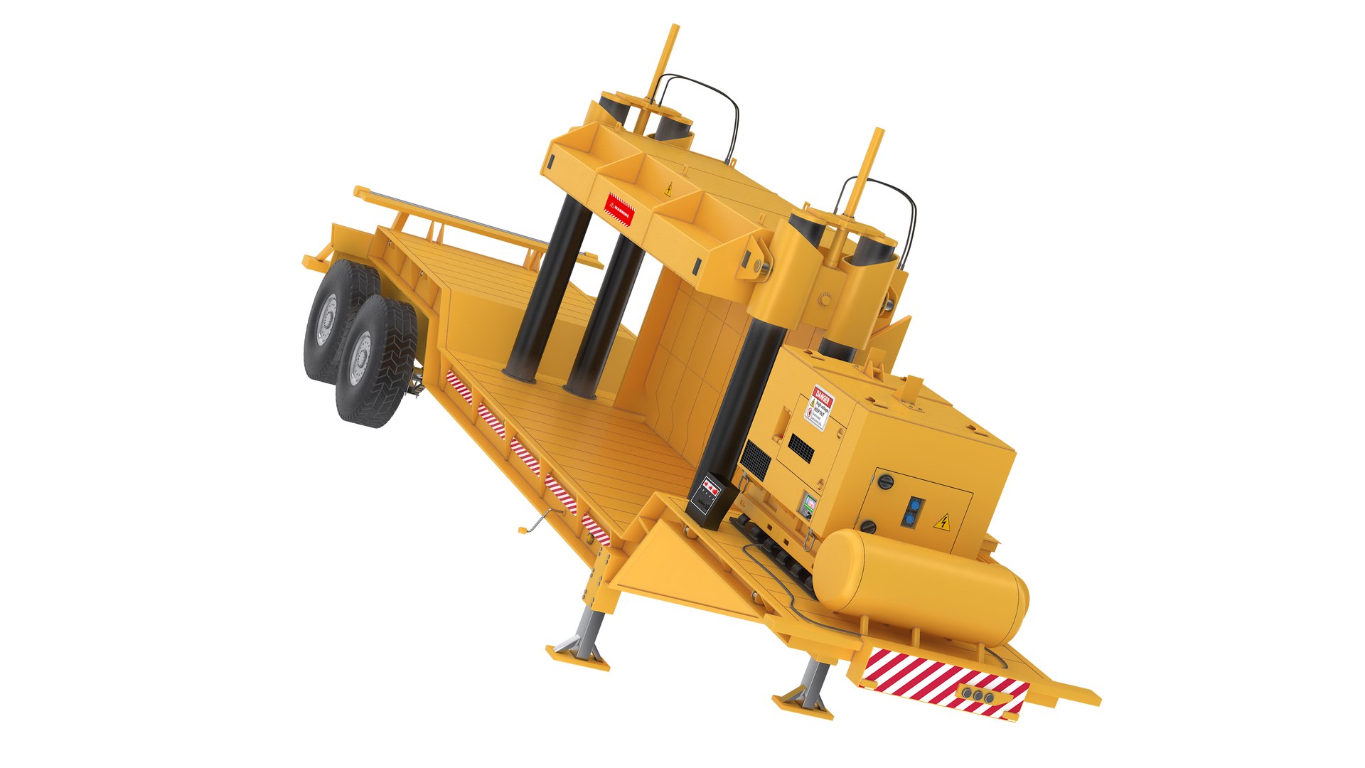 3D Portable Car Crusher - TurboSquid 2302254