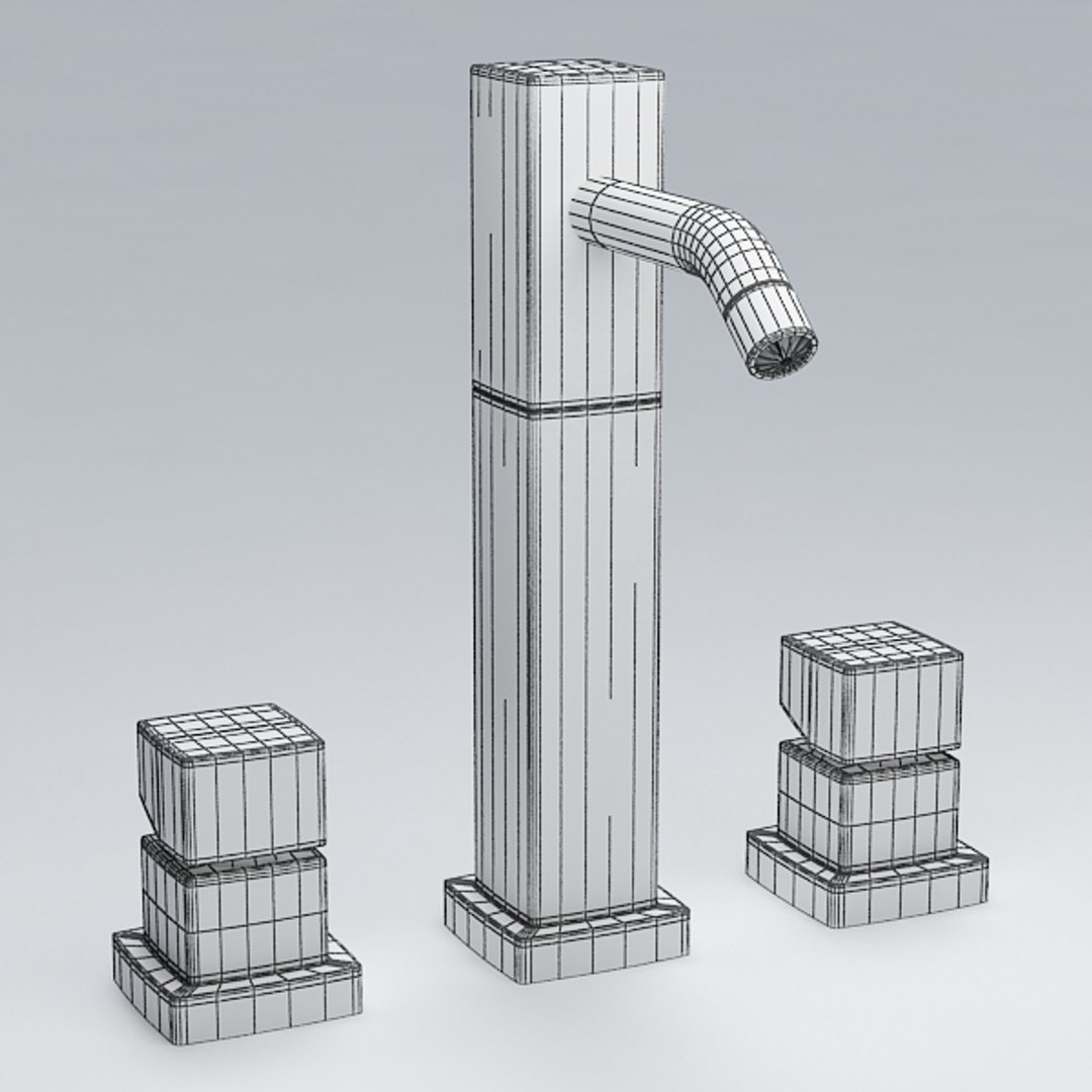 faucet 3d max