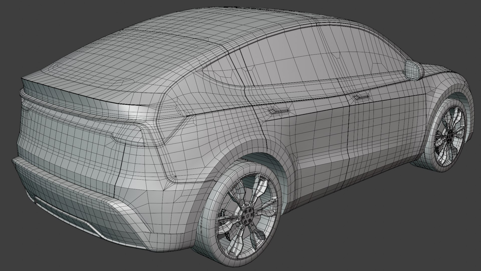 3D Tesla Juniper 2025 Exterior Stylized - TurboSquid 2386550