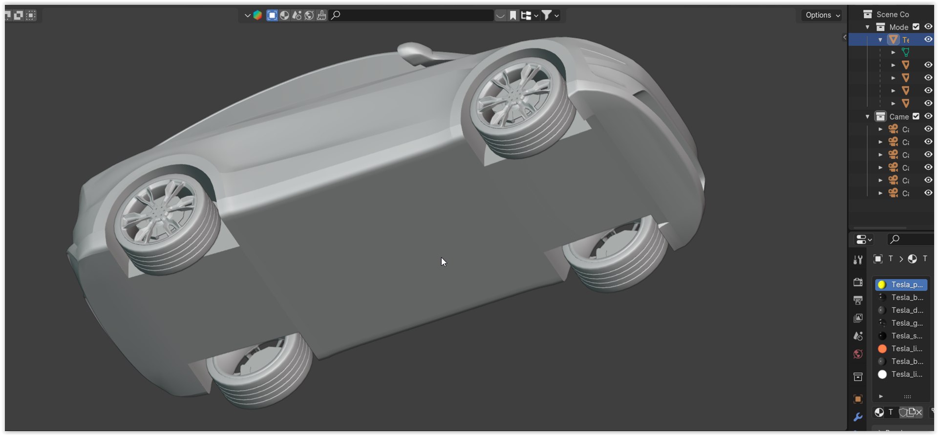 3D Tesla Juniper 2025 Exterior Stylized - TurboSquid 2386550