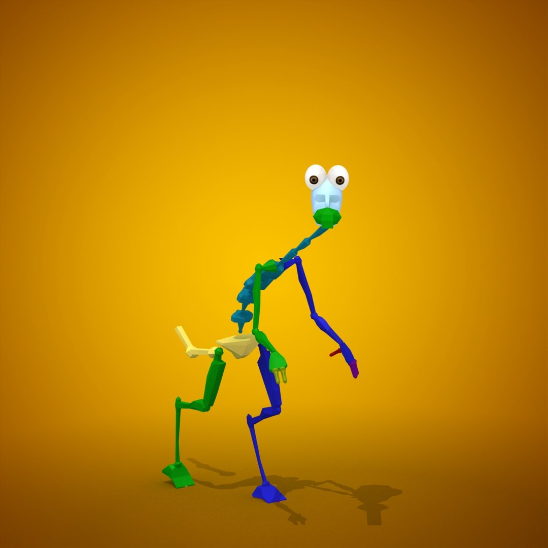 3d Model Elliot Deer