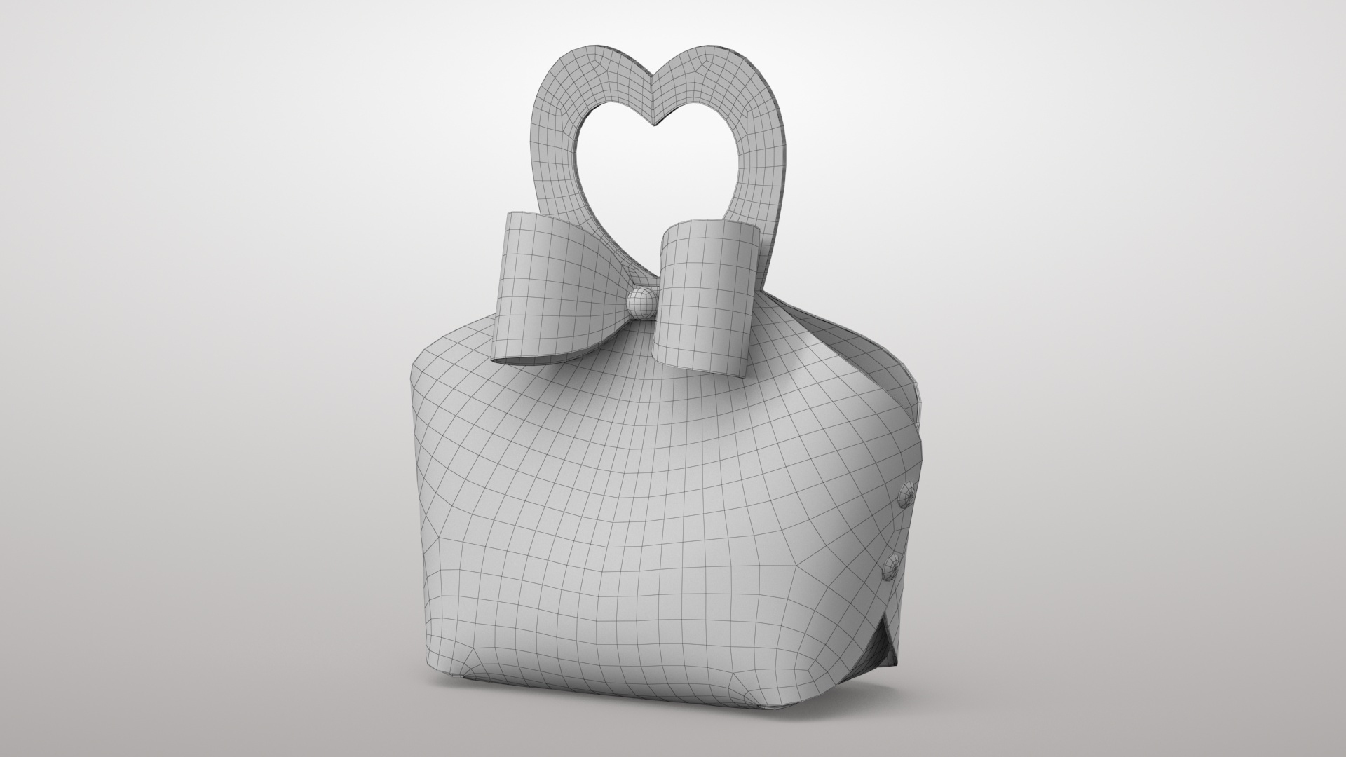 3D Gift Bag 3v PBR - TurboSquid 2226480