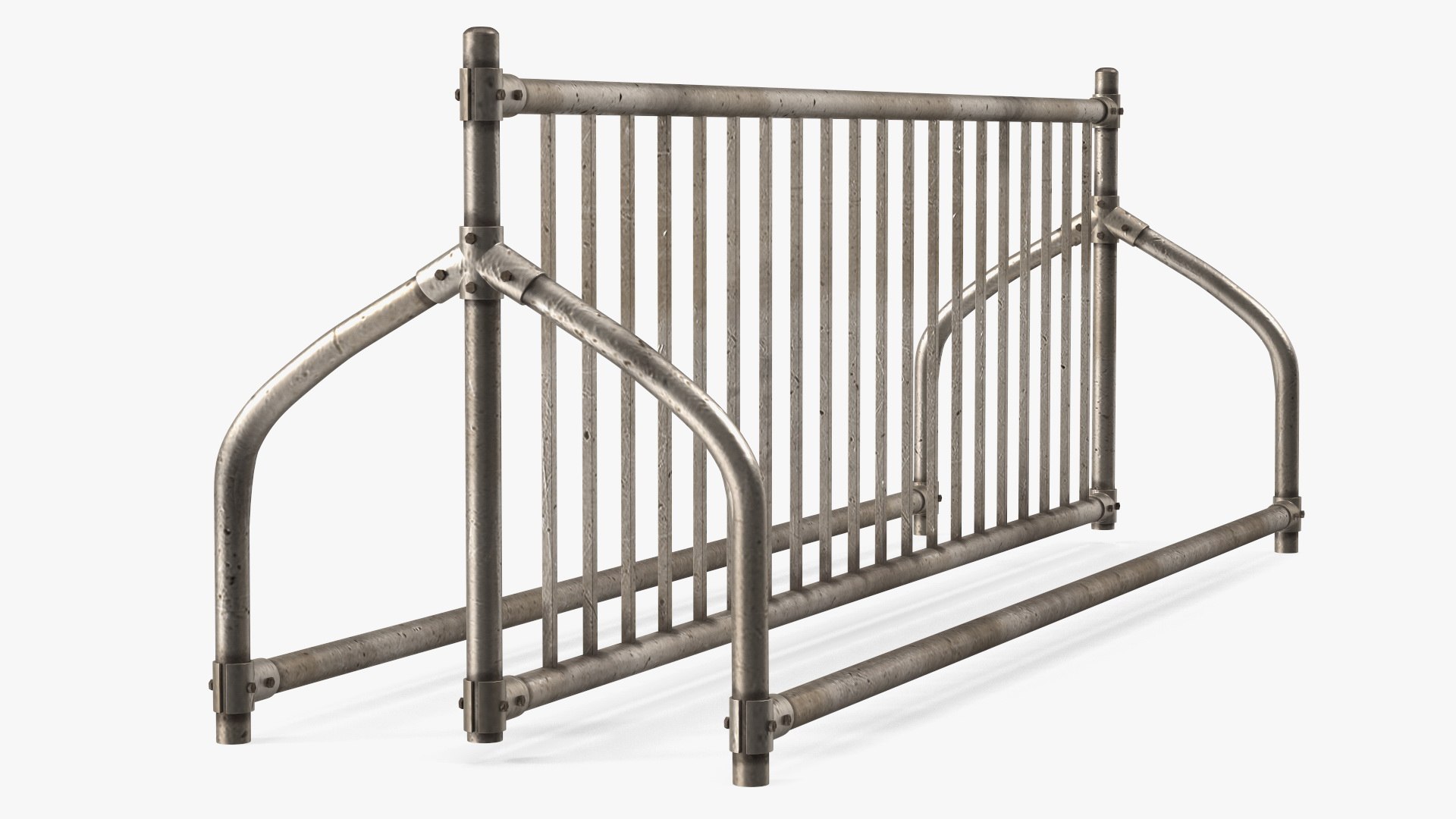 Double Sided Bike Rack Model - TurboSquid 2240376