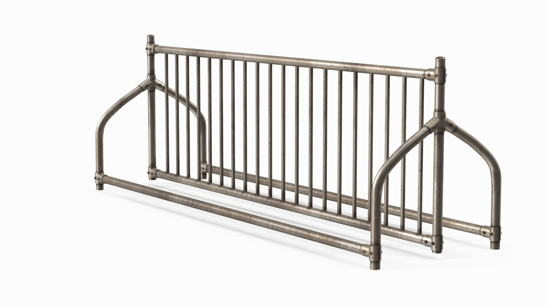 Double Sided Bike Rack Model - TurboSquid 2240376