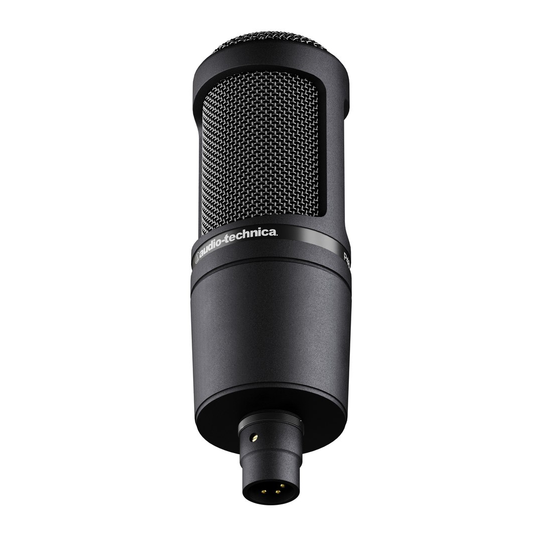 Audio-Technica AT2020 Microphone Cardiod Condenser 3D - TurboSquid 2290962