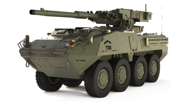 modèle 3D de M1128 Stryker MGS 2003 - TurboSquid 2060393
