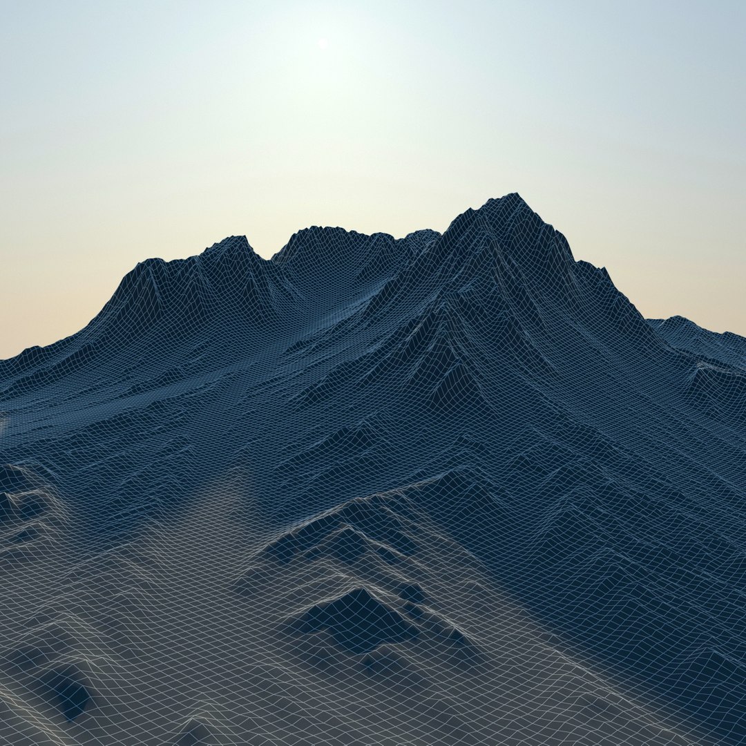 Mountain 3d Max