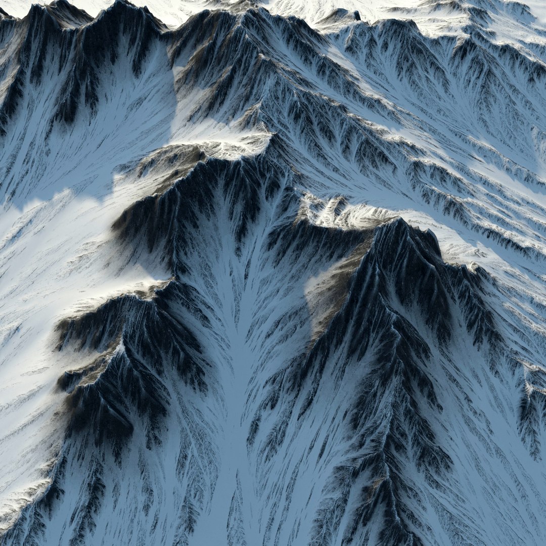Mountain 3d Max