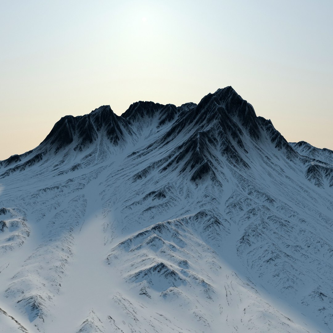 Mountain 3d Max