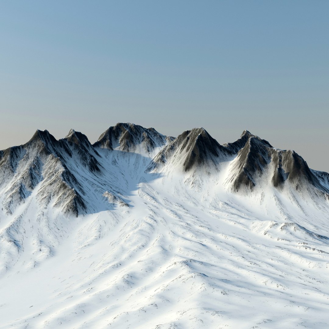 Mountain 3d Max