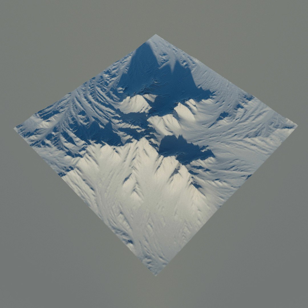 Mountain 3d Max