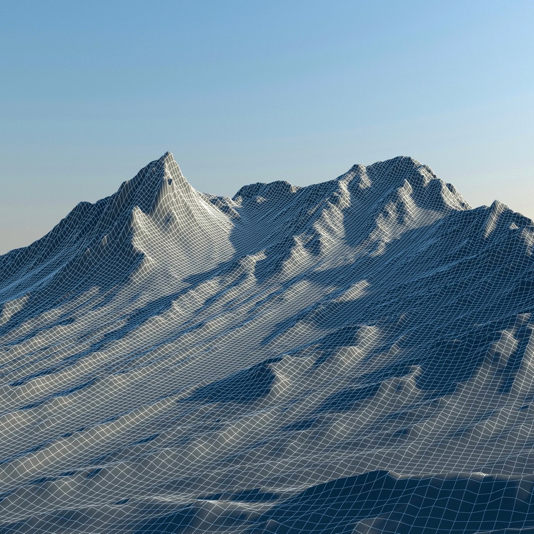 Mountain 3d Max