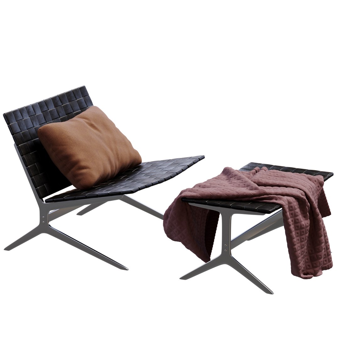 KAY LOUNGE By Poliform 3D Model - TurboSquid 1965436