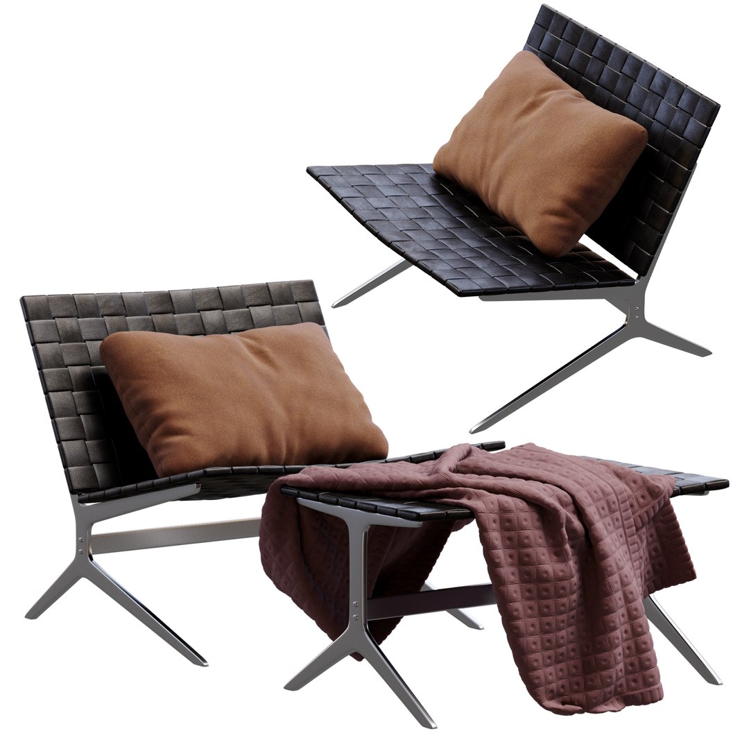 KAY LOUNGE By Poliform 3D Model - TurboSquid 1965436