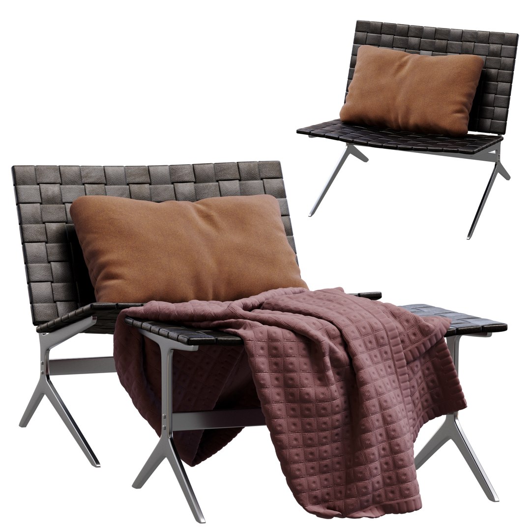 KAY LOUNGE By Poliform 3D Model - TurboSquid 1965436