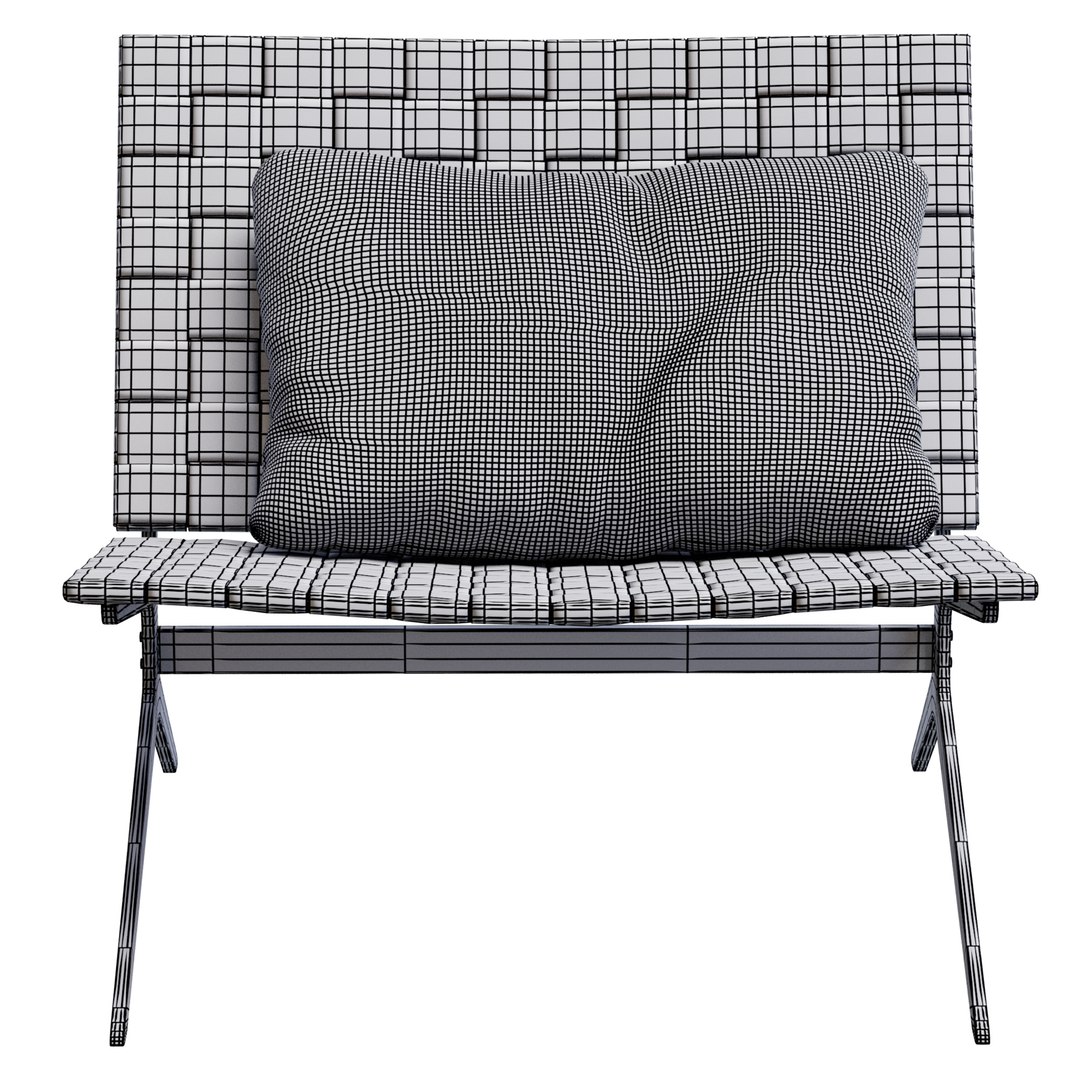 KAY LOUNGE By Poliform 3D Model - TurboSquid 1965436