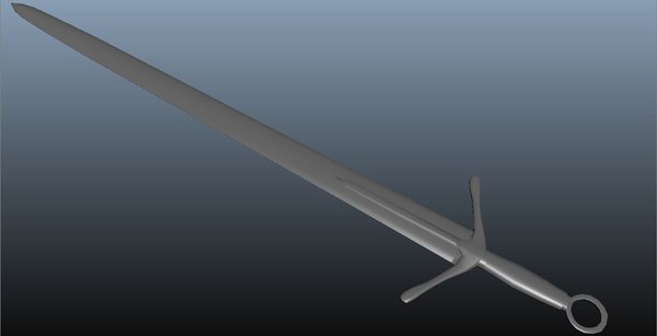 3d longsword sword