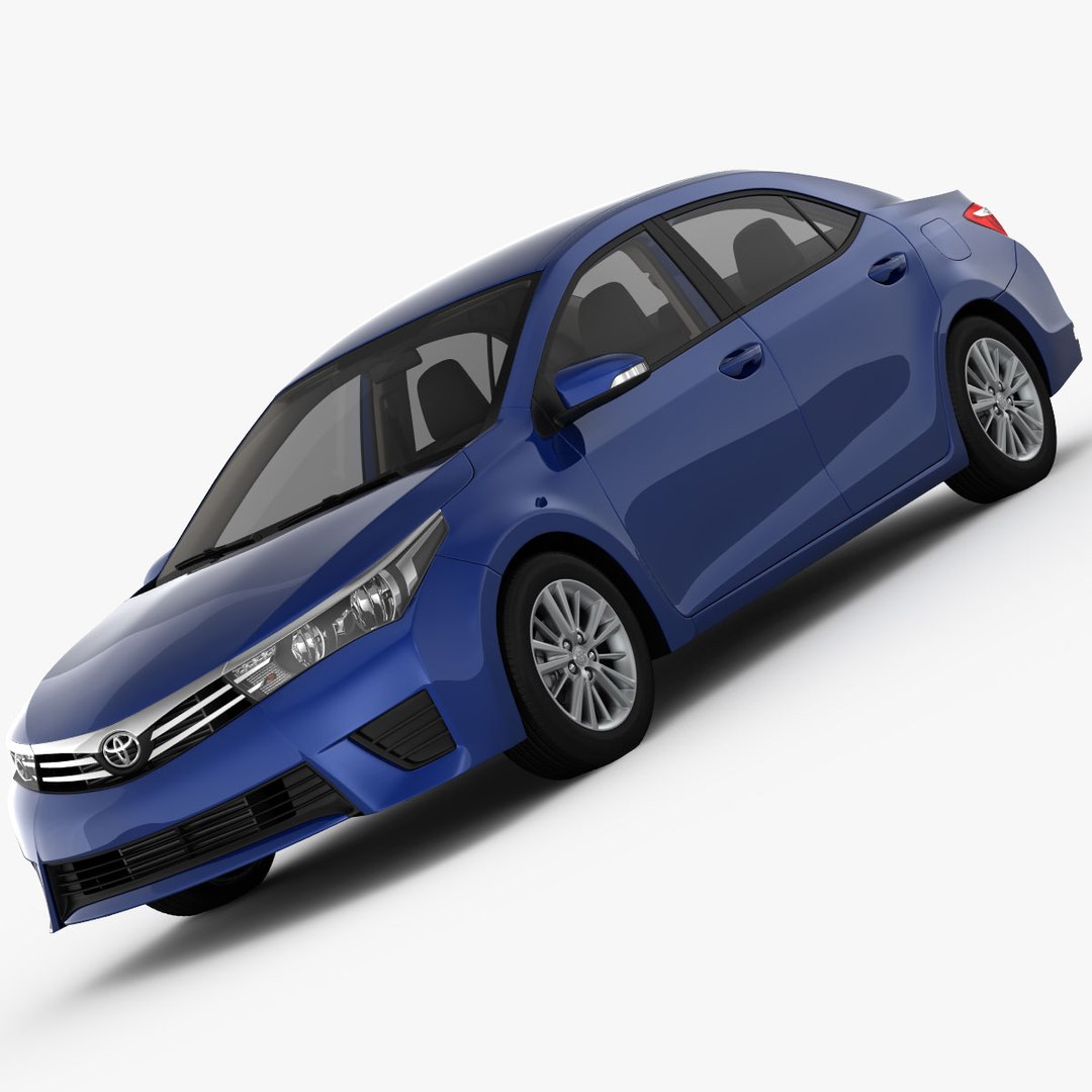 toyota levin sedan 3d max