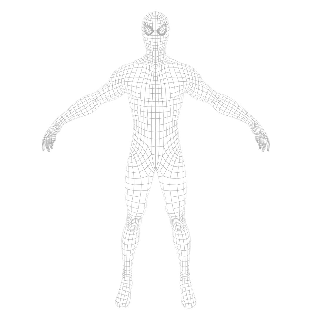 3D SpiderMan Model - TurboSquid 1867305