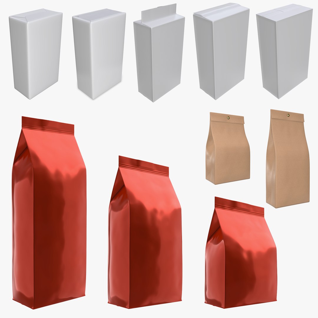 Pack Package Bag Model - TurboSquid 1513219