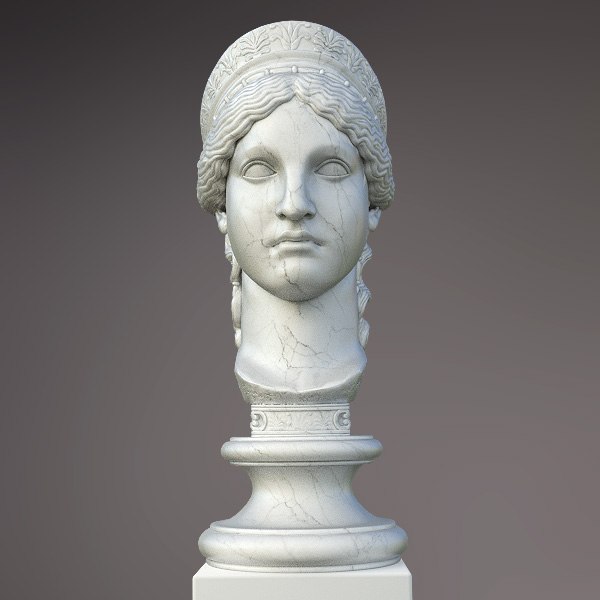 accurate bust hera 3ds
