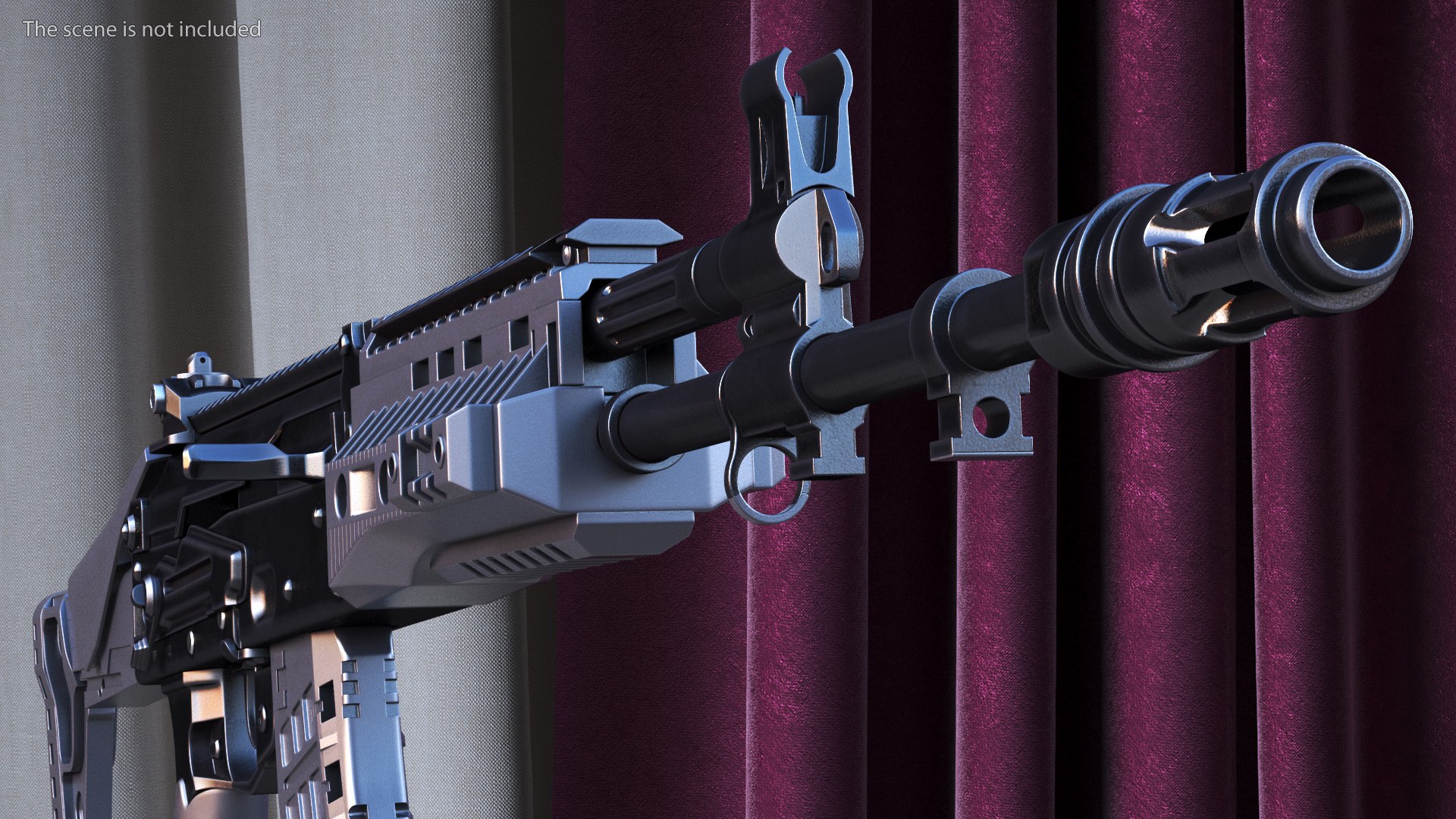 Kalashnikov Assault Rifle AK-12 3D - TurboSquid 2130183