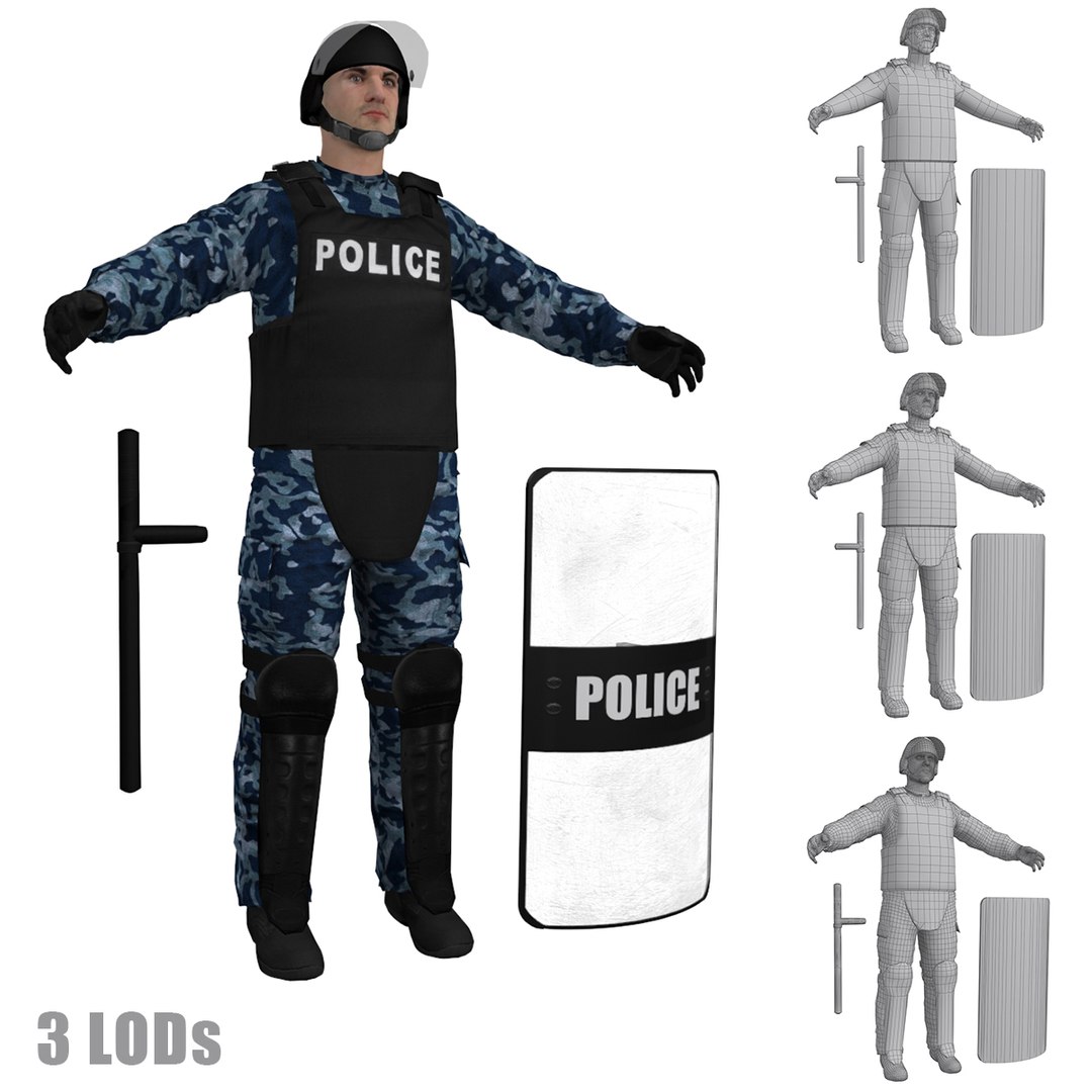 max riot police officer s