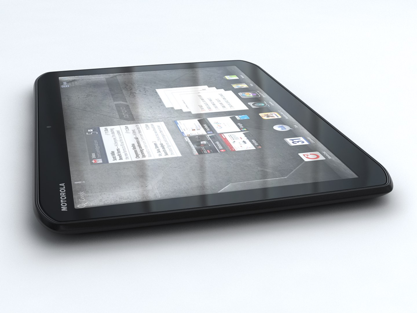 3d Motorola Droid Xyboard 10 Model